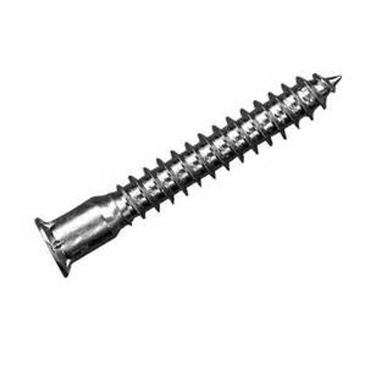 7 mm x 50 mm Highpoint Confirmat Screws, Pozi-Flat Head, Zinc Finish (50)
