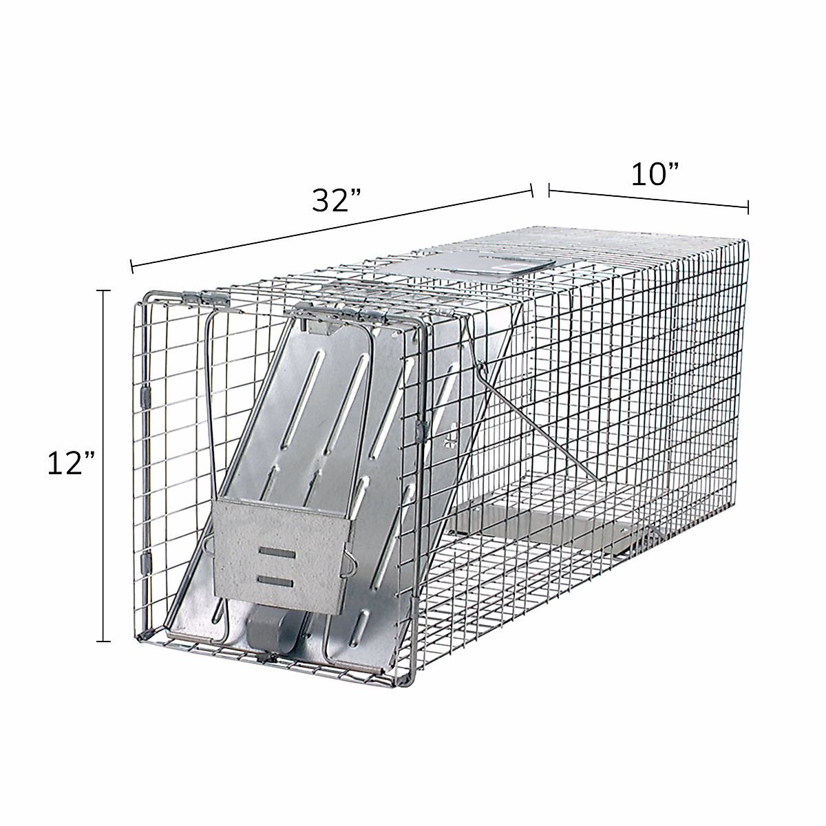 Havahart 1079SR Large 1-Door Humane Catch and Release Live Animal Trap for Raccoons, Cats, Bobcats, Beavers, Small Dogs, Groundhogs, Opossums, Foxes, Armadillos, and Similar-Sized Animals