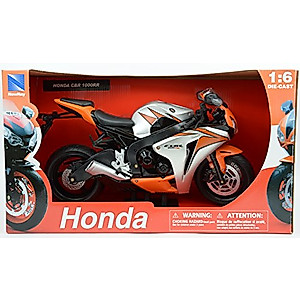 New-Ray 49293"Honda CBR1000RR 2010" Model Motorcycle, Orange