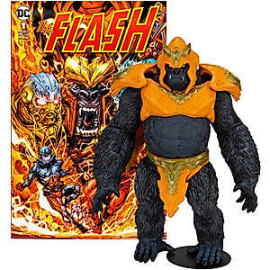 McFarlane Toys - DC Direct - Comic with MEGA Figure - The Flash - Gorilla GRODD