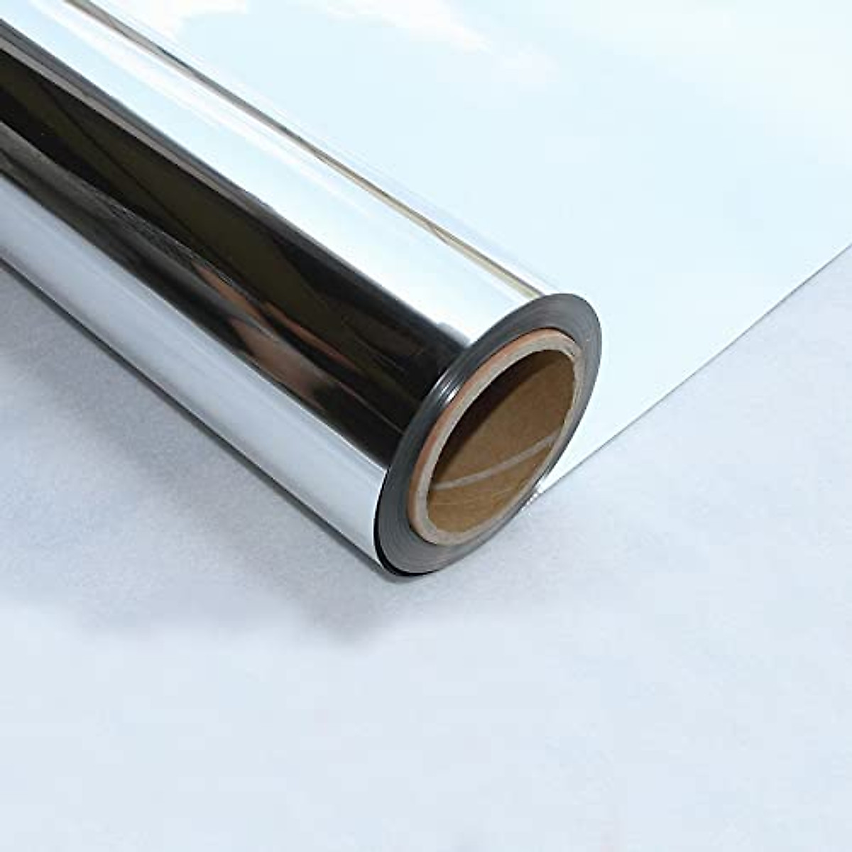 3.3×33 ft Double Sided Silver Mirror Aisle Runner Decorative Carpet Runner Rug for Indoor Outdoor Wedding Ceremony Graduation Party