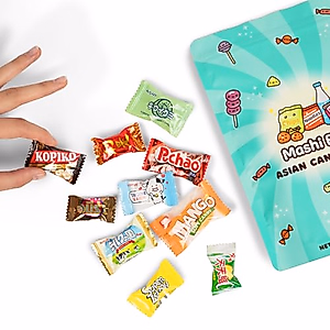 Mashi Box Asian Candy Mystery Variety Pack | 40 PCS | Mix of Japanese/Chinese/Vietnamese/Korean/Indonesia/Thai Candy and more!
