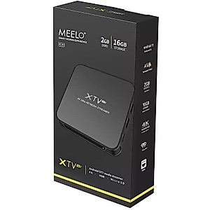 2023 DESI TV MEELO+ XTV SE2 Android 11 Set Top Box with M3U, Stalker, MyTVOnline, 2GB/16GB, Dual Band WiFi, Full 4K Ultra HD - Faster Than MAG 524w3 & Formuler Boxes, Supports 6000+ IPTV Channels