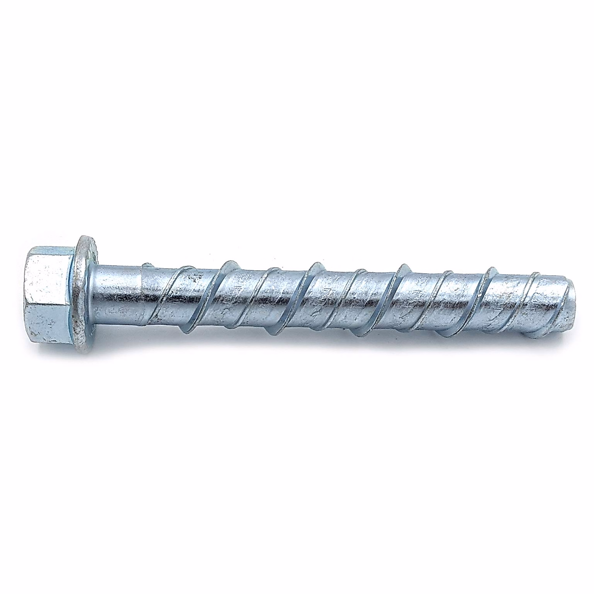 CONFAST LDC383 3/8" x 3" Zinc Plated Large Diameter Concrete Screw for Anchoring to Masonry, Brick or Block (25 per Box)