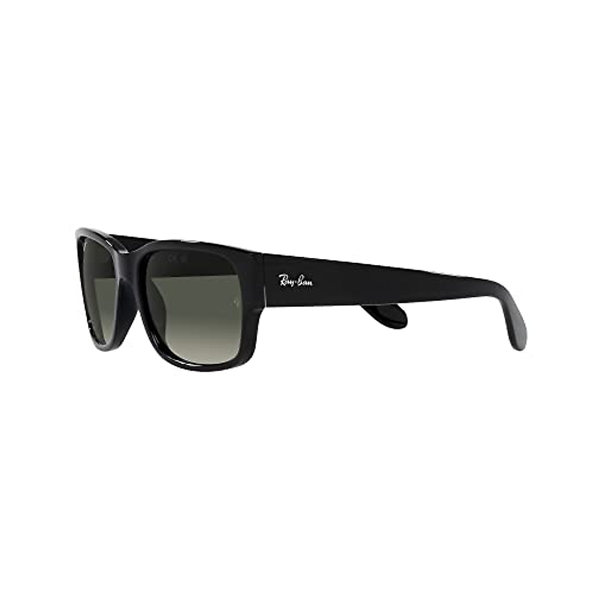 Ray-Ban RB4388 Square Sunglasses, Black/Grey Gradient, 55 mm