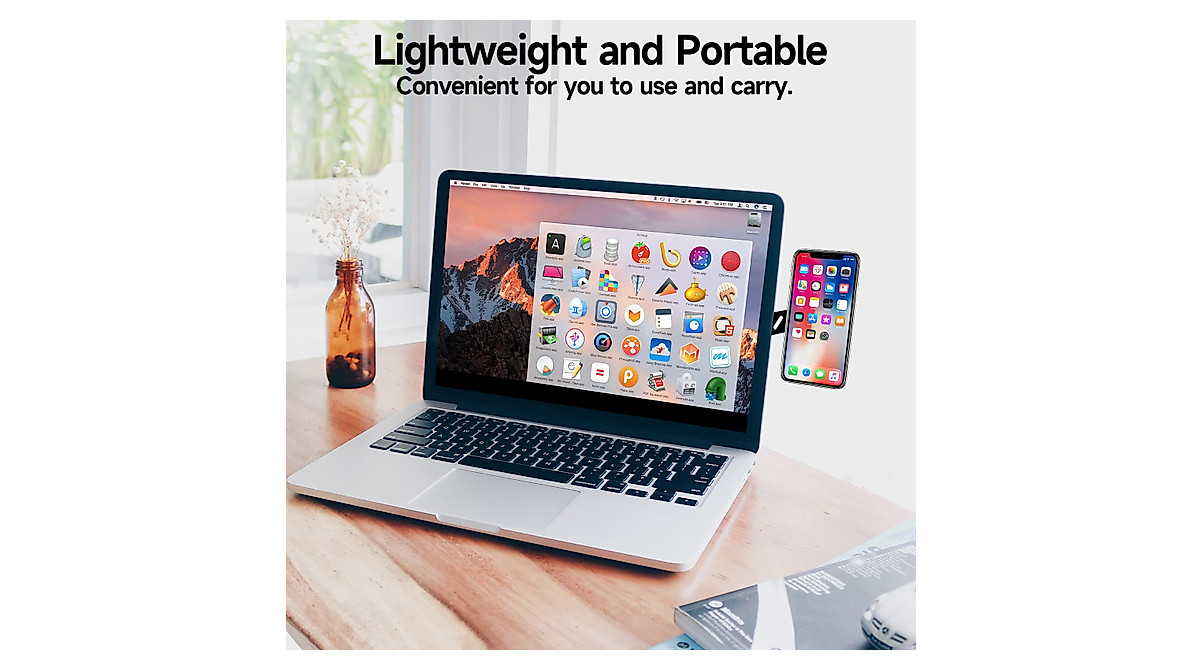 EDC Magnetic Phone Holder for Laptops & Monitors | MagSafe Compatible