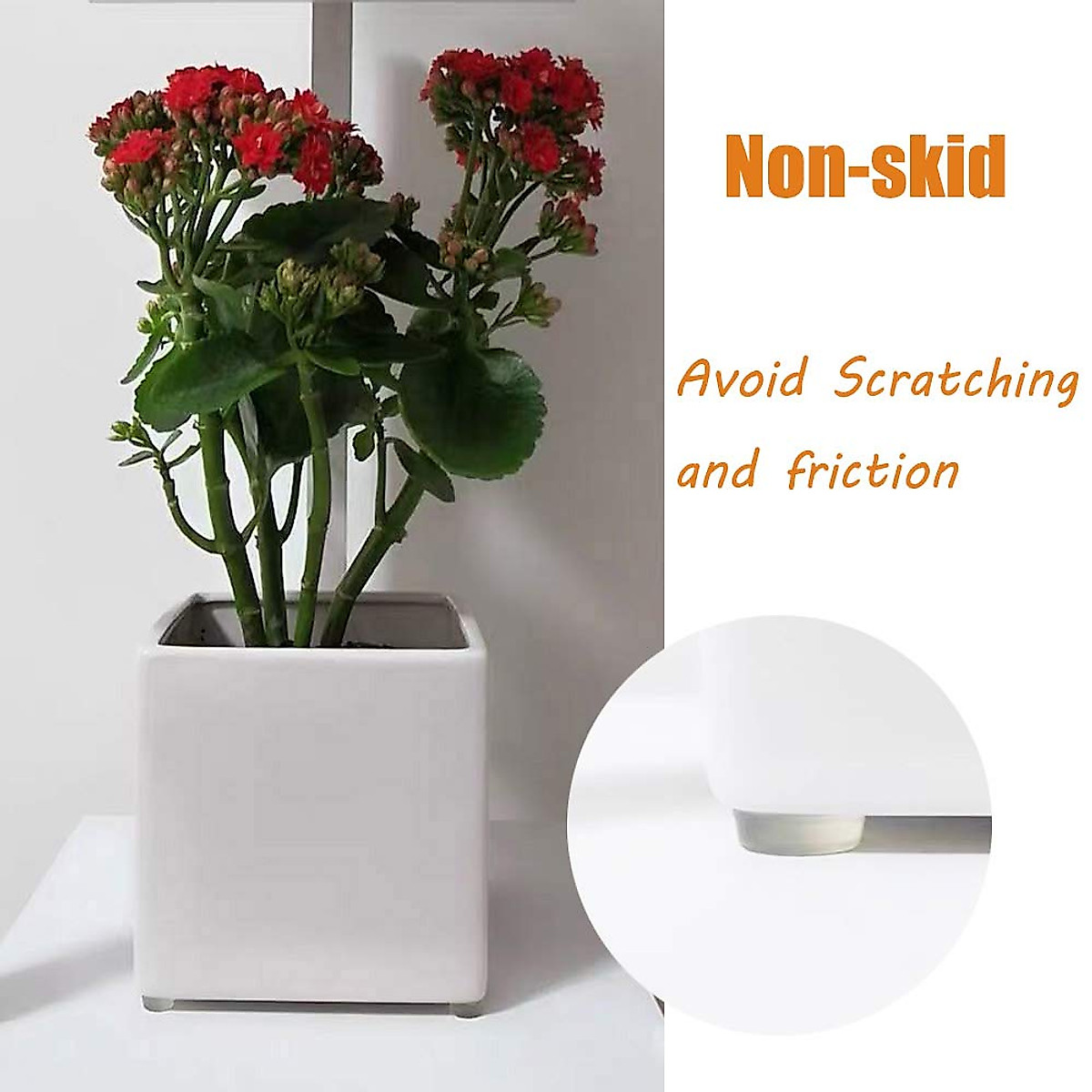 Cabinet Door Bumpers Clear Self Adhesive Noise Dampening Bumper Pads 272Pcs Silicone Rubber Bumpers for Drawers Picture Frames Cutting Board and Furniture Surface Protection 5 Sizes Pack