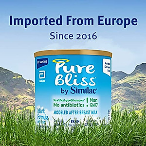 Pure Bliss by Similac Infant Formula, Gentle, Easy to Digest, Non-GMO, Powder, 24.7-oz Can