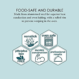 Chicago Metallic 16640 Muffin/Cupcake Pan, Standard, Grey