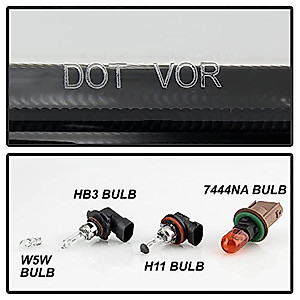 ACANII - For [Halogen Model] 2018-2020 Ford F150 Pickup Black Special Edition Headlights Headlamps Driver & Passenger