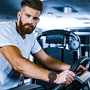 Kingstar Smart Watches for Men - 1.32" Full Touch Smart Watch for Android iPhone | IP67 Waterproof Fitness Tracker Outdoor Bluetooth Watch with Heart Rate Sleep Monitor AI Voice (Answer/Dial Calls)