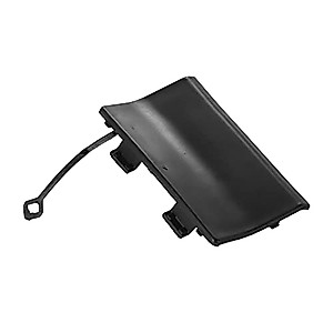 X AUTOHAUX Car Rear Bumper Tow Hook Cover A2048850226 for Mercedes Benz W204 C280 C300 C350 C63 2008-2011 Tow Hook Eye Lid Cover Trailer Cap Black