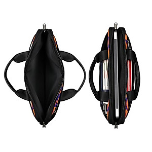 Pumpkin Thanksgiving Laptop Computer Bag Waterproof Shoulder Messenger Bag 13-15 inch Durable Laptop Tote Bag with Shoulder Strap Handle Lightweight Crossbody Briefcase