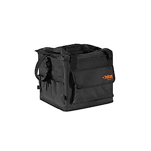 Pelican - Exocrate Fishing Bag - Large Saltwater Resistant Fishing Bag - Kayak Fishing Tackle Storage Bag - Fits a Milk Crate,Black
