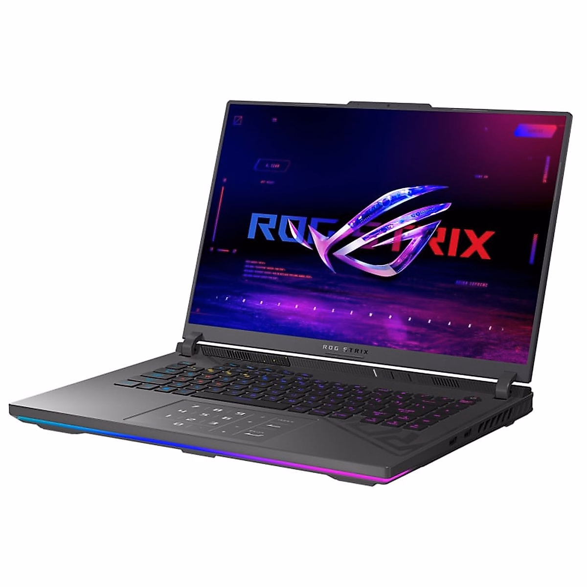 ASUS ROG Strix G16 Gaming Laptop 16.0" 165Hz WUXGA (Intel Core i7-13650HX, 64GB DDR5, 2x2TB PCIe SSD RAID 1 (2TB), MUX GeForce RTX 4050 6GB, RGB KYB, Thunderbolt 4, WiFi 6E, Win11P) w/Dockztorm Hub