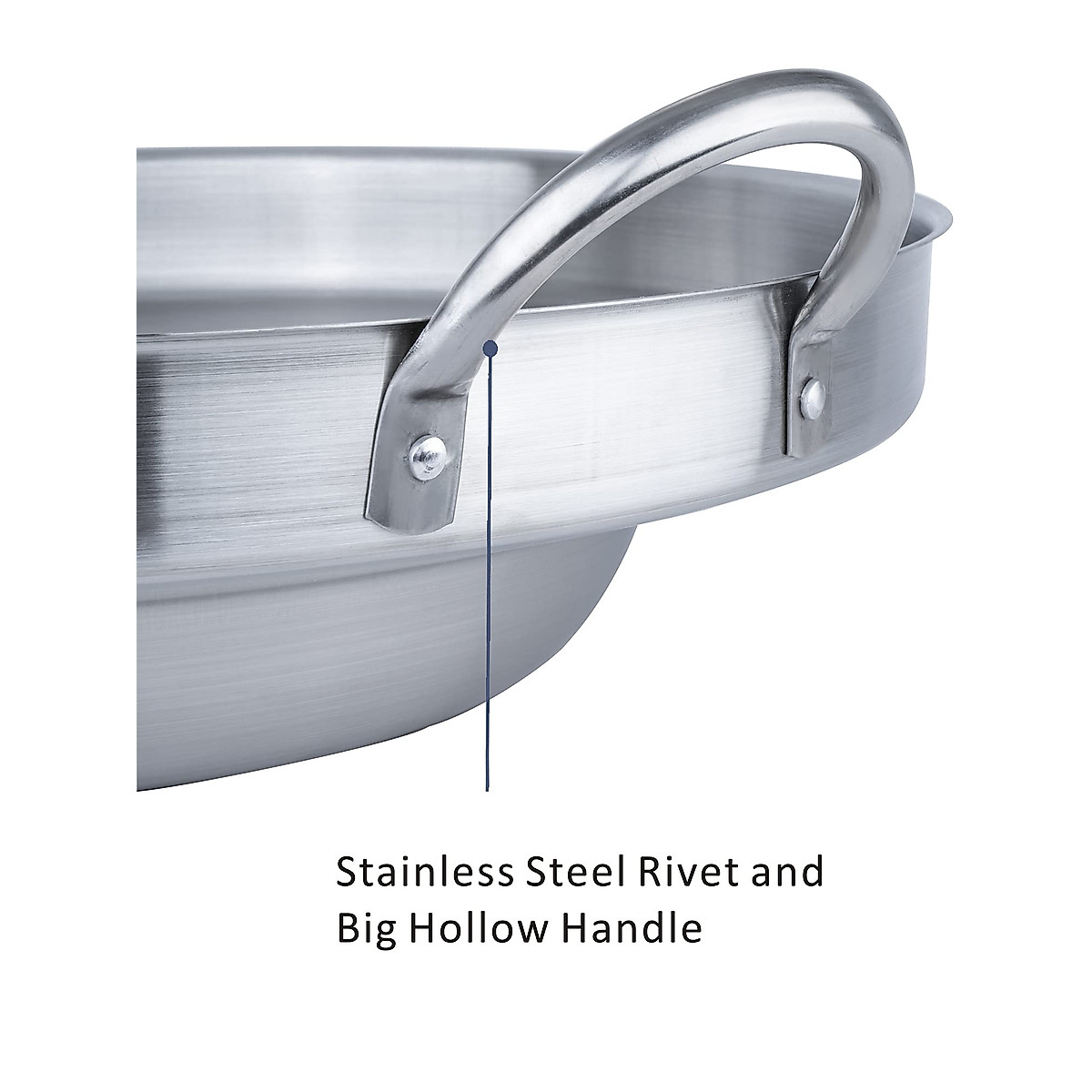 ARC Comal Set, 23" NSF Approval Heavy Duty Stainless Steel Concave Comal para Tacos Set,Discada Disc Cooker, Comal Cazo Fryer Cookware, Great Comal para Tortillas Taco Maker,Cooking Disco (575T Set)