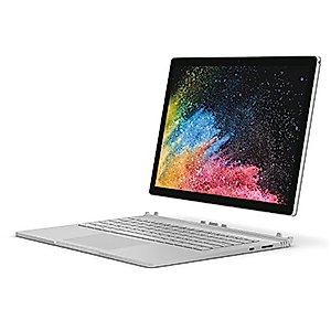 Microsoft Surface Book 2 HNQ-00001 Detachable 2-IN-1 Business Laptop - 13.5" TouchScreen (3000x2000), 8th Gen Intel Quad-Core i7-8650U, 1TB PCIe SSD, 16GB RAM, Nvidia GTX 1050, Windows 10 Pro Creators
