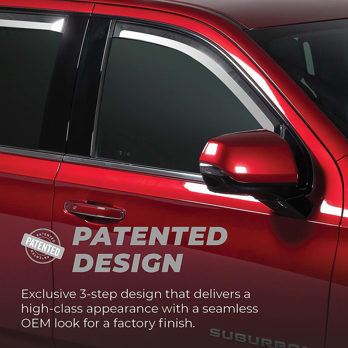 Putco 480138 Element Chrome Window Visor