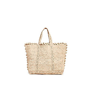 Vanessa Bruno Women's Large Cabas Bag, Naturel, Tan, One Size