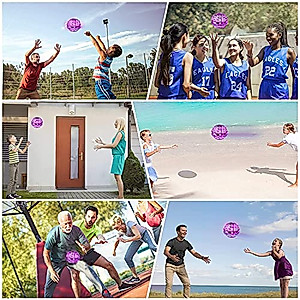 PITKLG Flying Ball Toys 2023 Upgraded Hand Controlled Flying Orb Magic Ball RGB Led Lights Boomerang Spinner 360°Rotating Soaring UFO Mini Orb Drone Flying Toy Safe for Kids Adults(Purple)