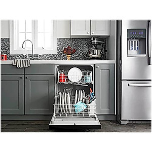 Amana ADB1400AG 24 Inch Wide 12 Place Setting Energy Star Rated Built-In Dishwas, White