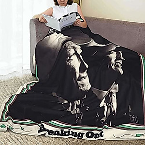 Flannel Blanket Flatt and Scruggs Soft Lightweight Throw Blanket Warm Durable Sofa Couch Decor Beding 50"X40"