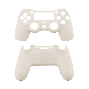 Replacement Full Housing Shell Case Cover with Buttons Mod Kit For PS4 Pro Slim For Sony Playstation 4 Dualshock 4 PS4 Slim Pro Wireless Controller - White