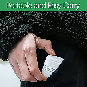 Wireless Charging Case Replacement for Airpods 1 & 2 Generation (Warm White)