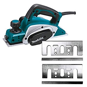 Makita 2 Pack 8 Pc - 3 1 4 Planer Blade Double Edge Set For Planers - Cutting For Hard Wood - 3-1/4" Tungsten Carbide | 2-Piece Blade