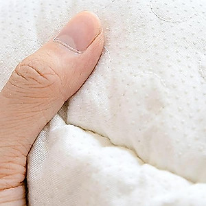 Funny Fuzzy Couch Cover, Funnyfuzzy Cream-Coloured Large Plaid Square Pet Mat Bed Couch Cover, Dog Blankets for Large Dogs, Garden Chic Cotton Protective Couch Cover for Floor Dogs Cats(Size:50*50cm（1