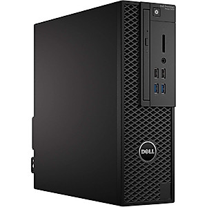 Dell Precision Tower 3420 SFF Workstation PC - Intel i7-6700 3.4Ghz, 16GB RAM, 512GB SSD, DVDRW, HDMI (Certified Refurbished)