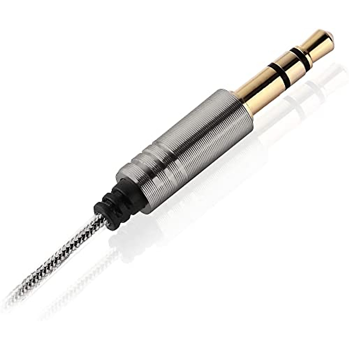 Betron B650 in Ear Headphones Earphones Wired with Noise Isolating Earbuds Tangle-Free Cord Carry Case Soft Ear Buds 3.5mm Plug (Black)