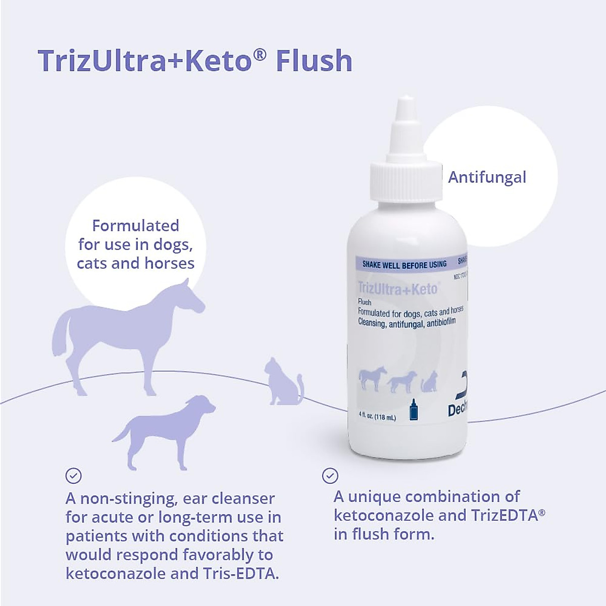 TrizULTRA + Keto Flush for Dogs, Cats and Horses, 12 oz