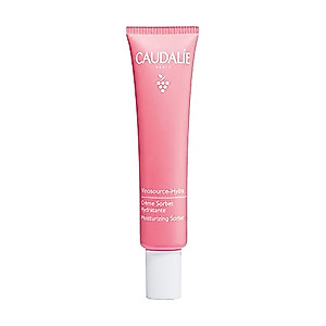 Caudalie Vinosource Hydra Moisturizing Sorbet, Lightweight Moisturizer, Soothing, Hydrating and Suitable for Sensitive Skin, 1.3 Ounce