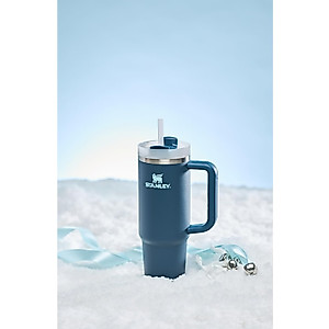 Stanley Quencher H2.0 Tumbler with Handle and Straw 30 oz | Flowstate 3-Position Lid | Cup Holder Compatible for Travel | Insulated Stainless Steel Cup | BPA-Free | Stargaze