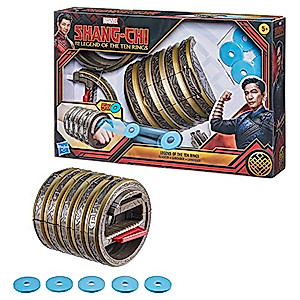 Marvel Hasbro Shang-Chi and The Legend of The Ten Rings Blaster Hero Role Play Action Toy, Includes 5 Rings, for Kids Ages 5 and Up