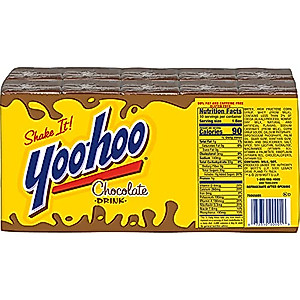 Yoo-hoo Chocolate Drink, 6.5 fl oz boxes, 10 count (Pack of 4)