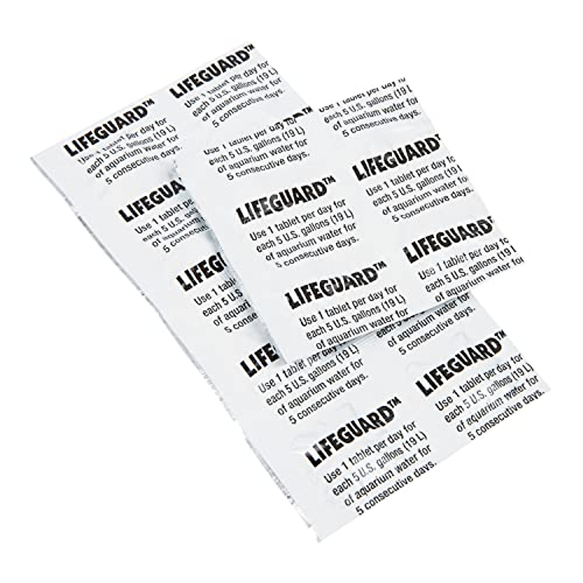 Tetra Lifeguard All-In-One Treatment for Aquariums, 12-Count,YELLOW