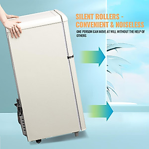 WANAI Compact Mini Refrigerator 3.5 Cu.Ft Small Refrigerator with Freezer, Retro Mini Fridge with Dual Door,7 Adjustable Thermostat, Adjustable Shelves For Dorm, Office Bedroom,White