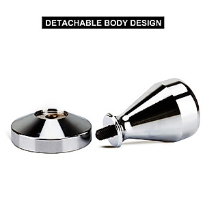 Coffee Tamper Press Chromed (49 mm / 1.9")