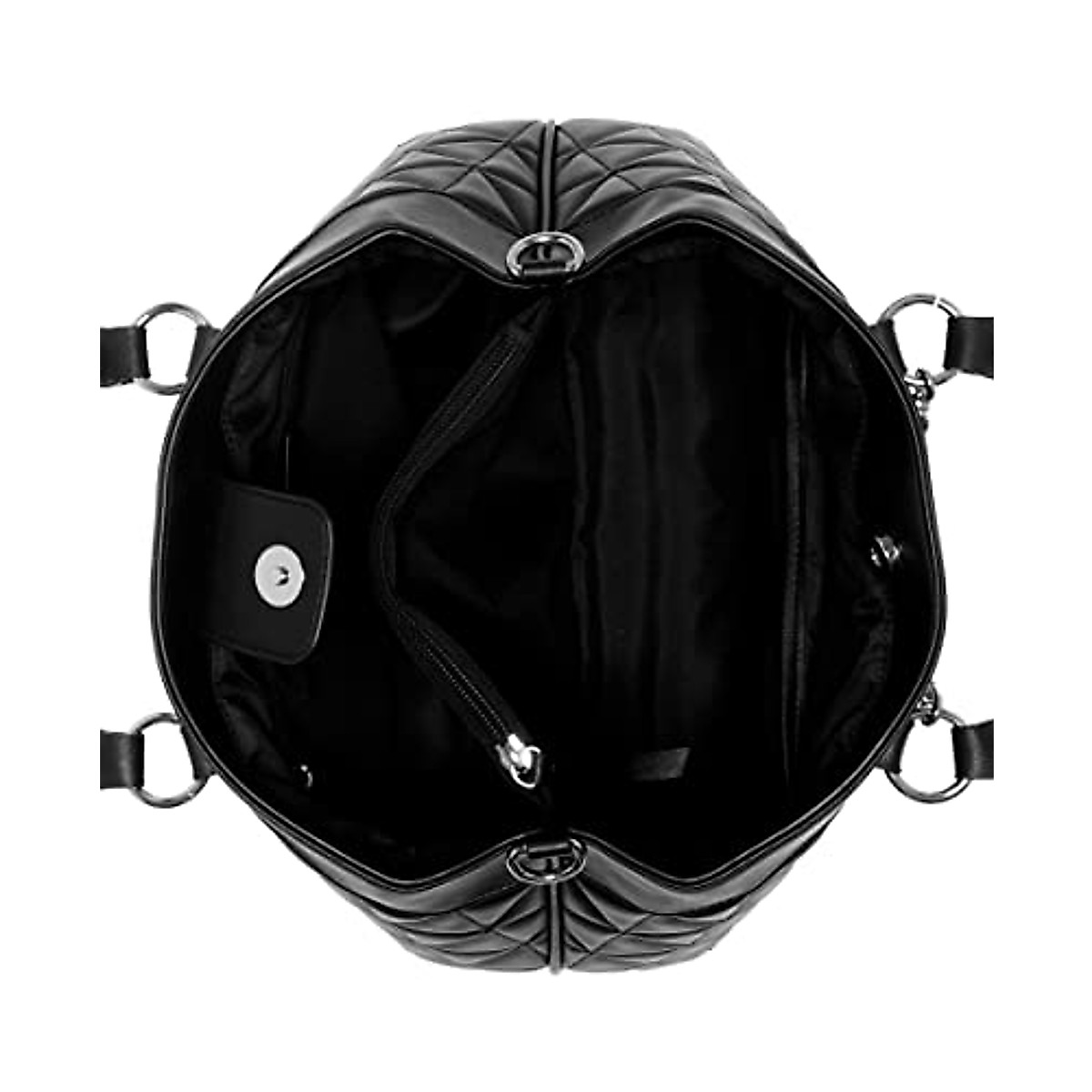 NINE WEST Judilee Satchel Black One Size