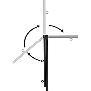 SHELANDY Pet Grooming arm with clamp for Large and Small Dogs - 35 inch Height Adjustable and Free Two No Sit Haunch Holder,Black