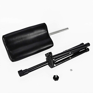 BoTaiDaHong Tattoo Armrest Arm Bar Leg Rest Stand Sponge Pad Tripod Stand Height Adjustable Studio Chair Sponge Pad Tool 65-125cm for Studio Salon Tattoo