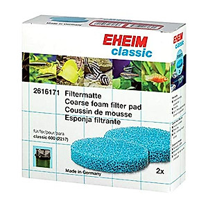 EHEIM Coarse Filter Pad (Blue) for Classic External Filter 2217 (2 Pieces)