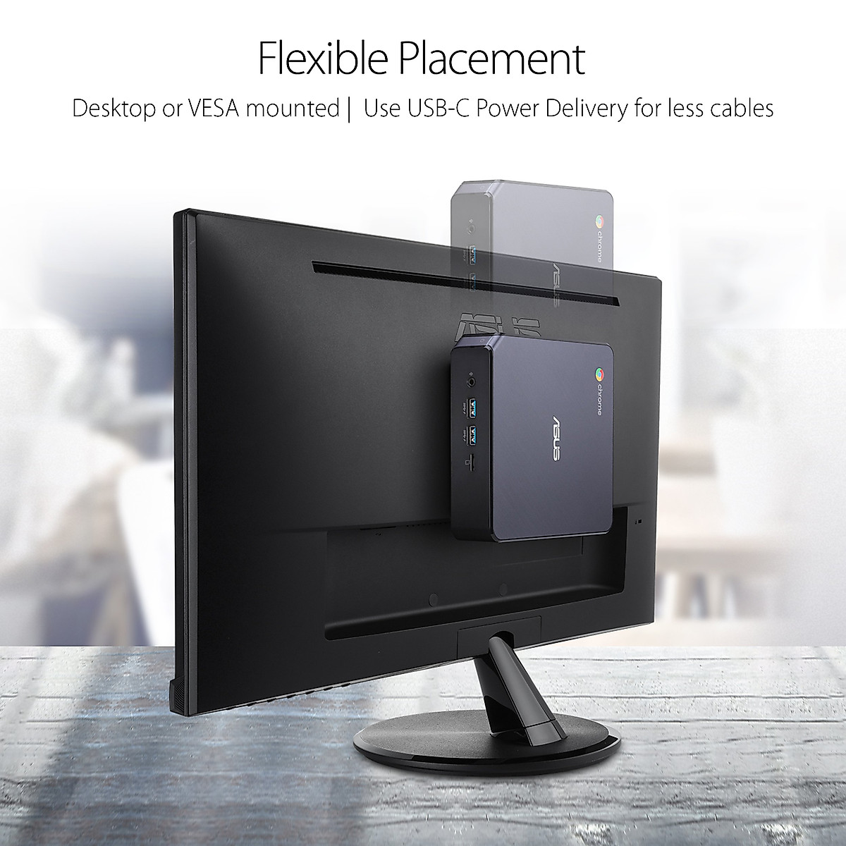 ASUS Chromebox 3 Mini PC with Intel Core i7-8550U Processor, 4K UHD Graphics and Power Over Type C