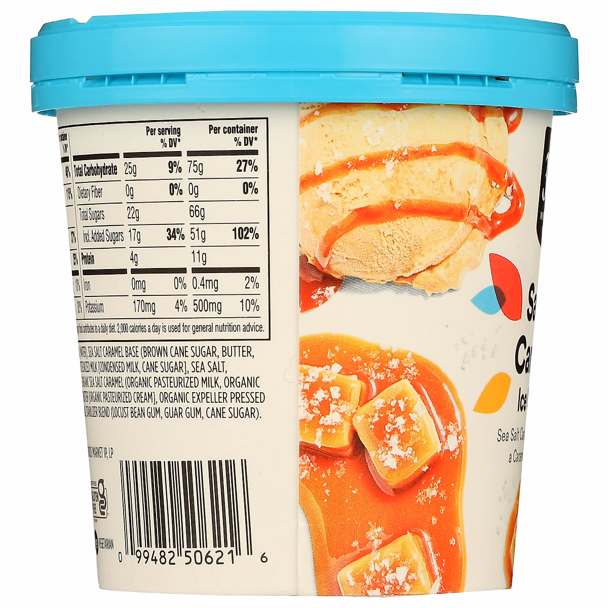 365 by Whole Foods Market, Ice Cream Salted Caramel, 16 Ounce