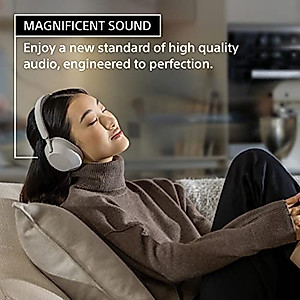 Sony WH-1000XM5 The Best Wireless Noise Canceling Headphones with Auto Noise Canceling Optimizer, Crystal Clear Hands-Free Calling, and Alexa Voice Control, Midnight Blue