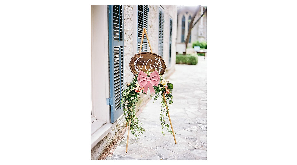 TONIFUL 8-Inch Pink Bow - Perfect for Gift & Party Decor