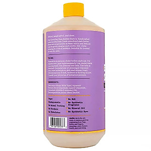 Alaffia Bubble Bath for Women, Lavender, Pump Included – Everyday Shea Butter Formula with Wild Yam, 32 Fl Oz