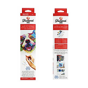 Leisure Arts Corgi Diamond Art KIT 8"